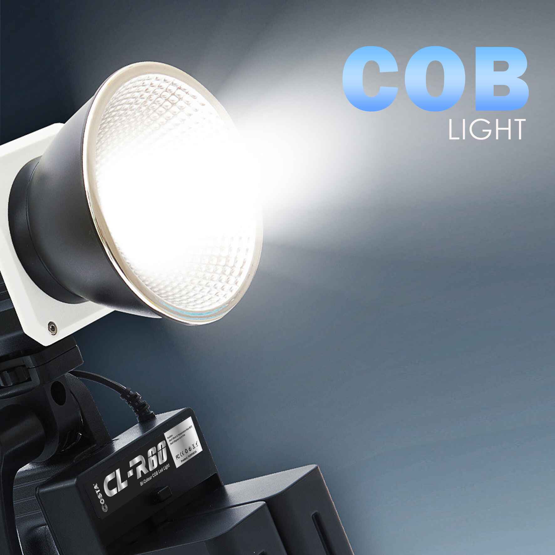 COSTA CL-R60 Bi-Color Portabel Cube COB led continuous light | COSTA ...